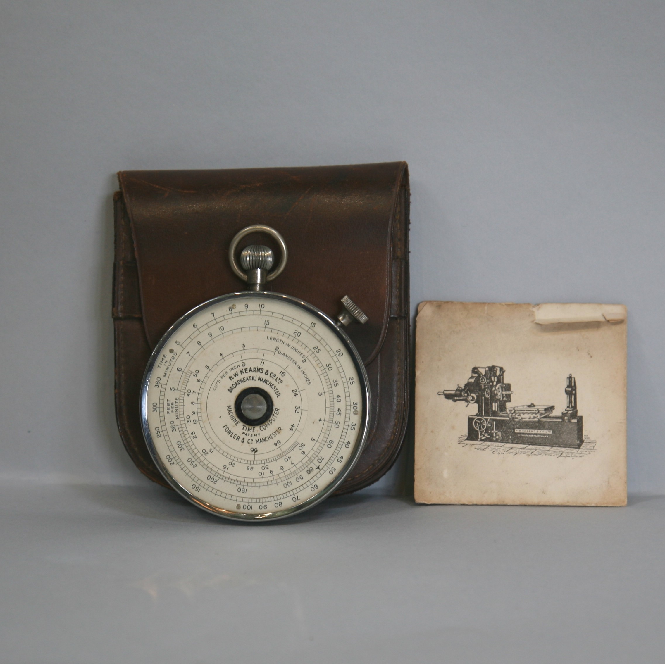 Machinist’s Circular Slide Rule – Geoff Allnutt Clocks