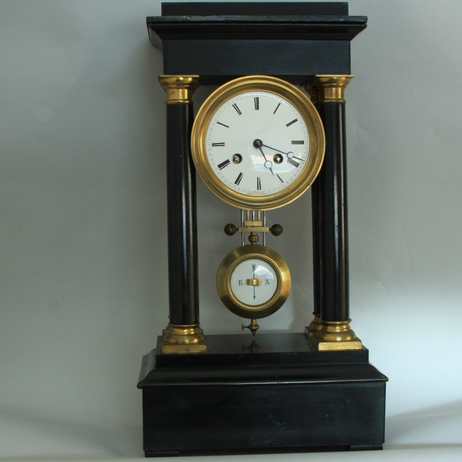 French Portico Clock – Geoff Allnutt Clocks